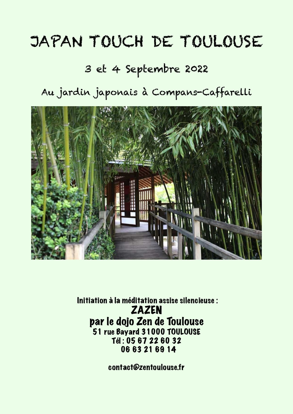 Japan touch Initiation a zazen - Méditation Zen Toulouse